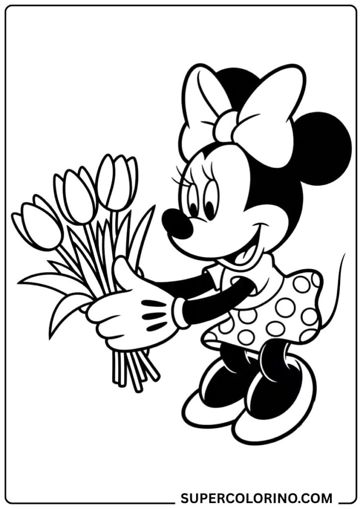27 Disegni di Fiore da Colorare per Bambini