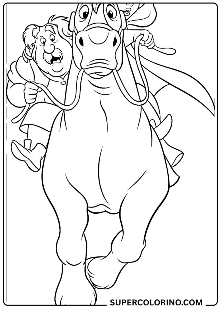 24 Disegni Cavallo da Colorare per Bambini
