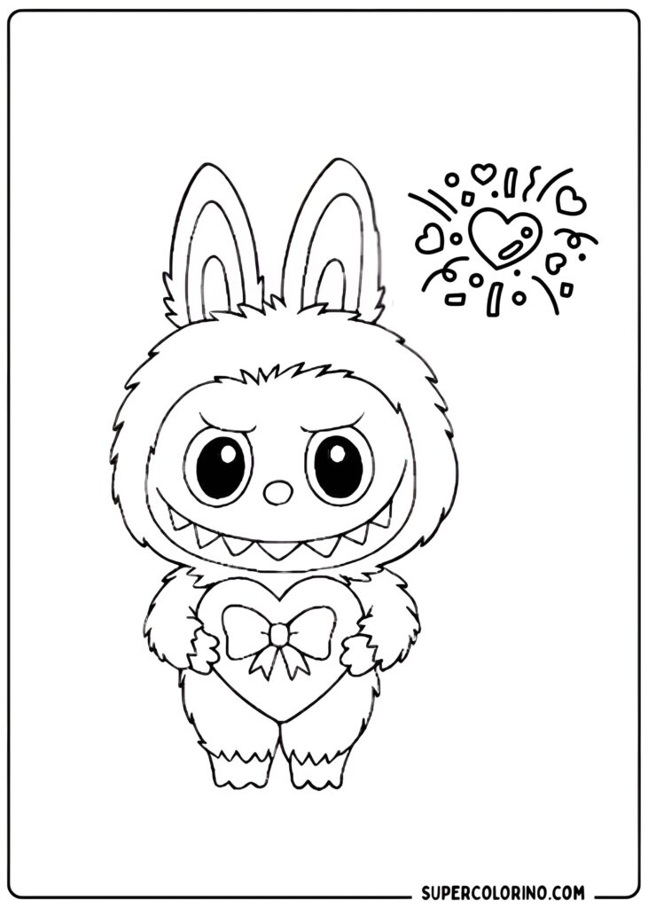 Top 26 disegni di Labubu da colorare gratis per bambini