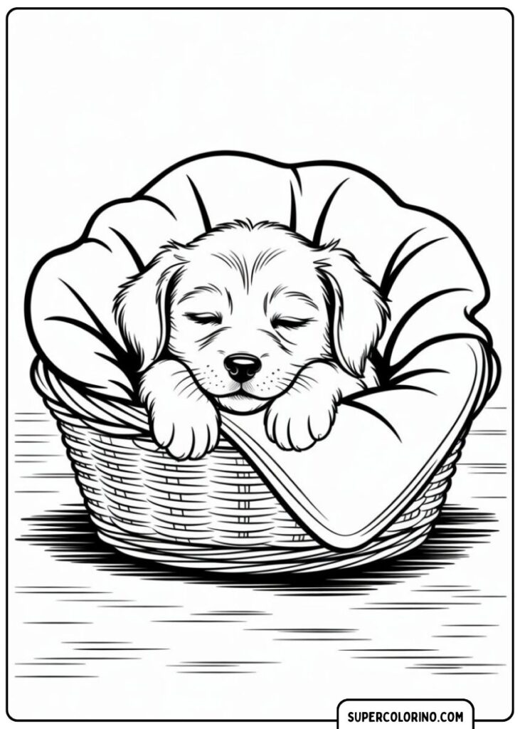 22 Cani da colorare gratis da scaricare