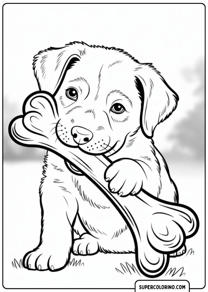 22 Cani da colorare gratis da scaricare