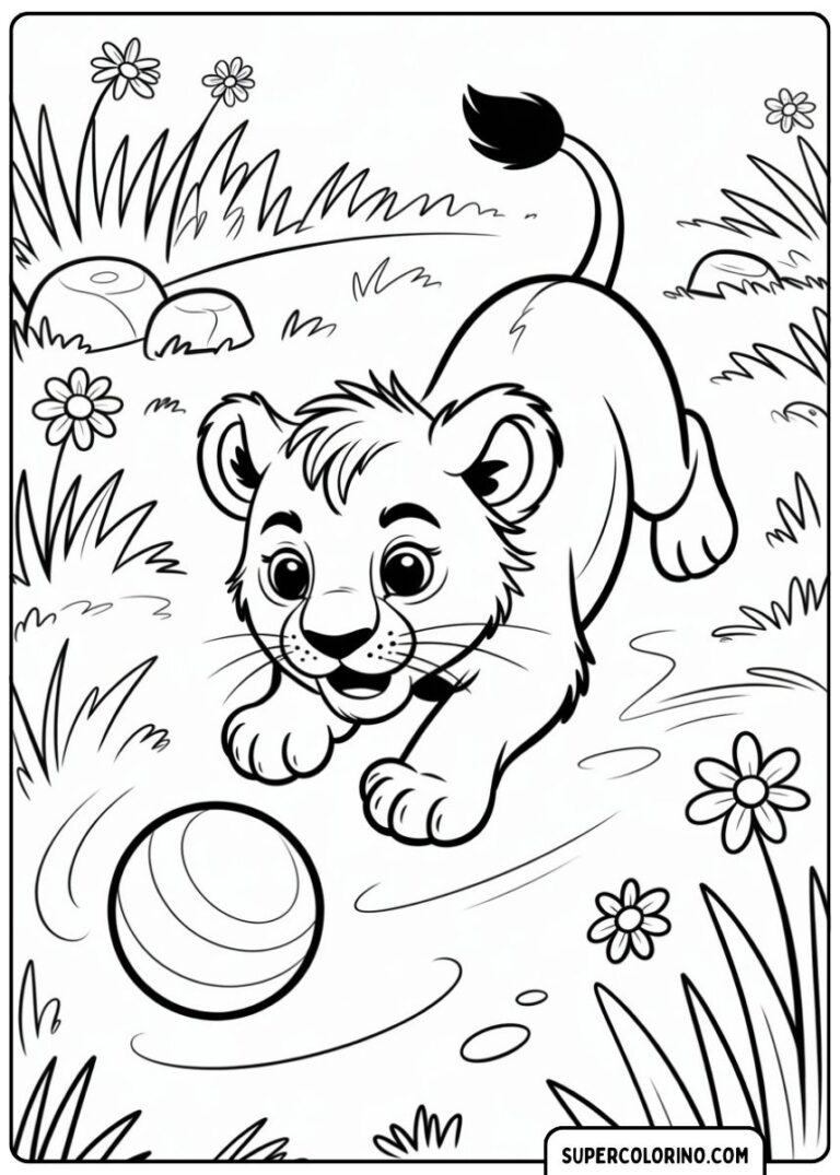 20 Lion Coloriage gratuits à télécharger