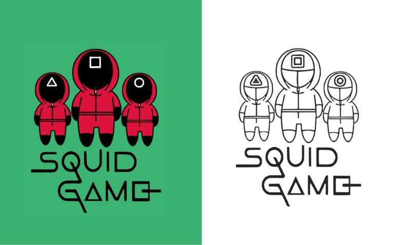Squid Game da colorare – 20 Disegni Gratis da Stampare e PDF
