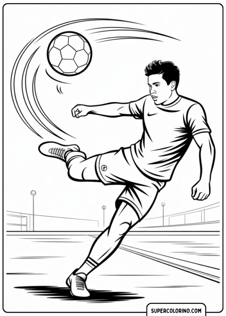 22 calcio da colorare gratis da stampare