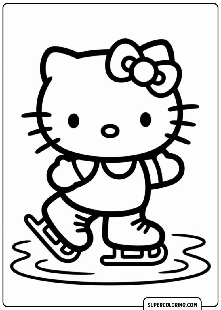 Hello Kitty da colorare: 20 disegni gratis da scaricare