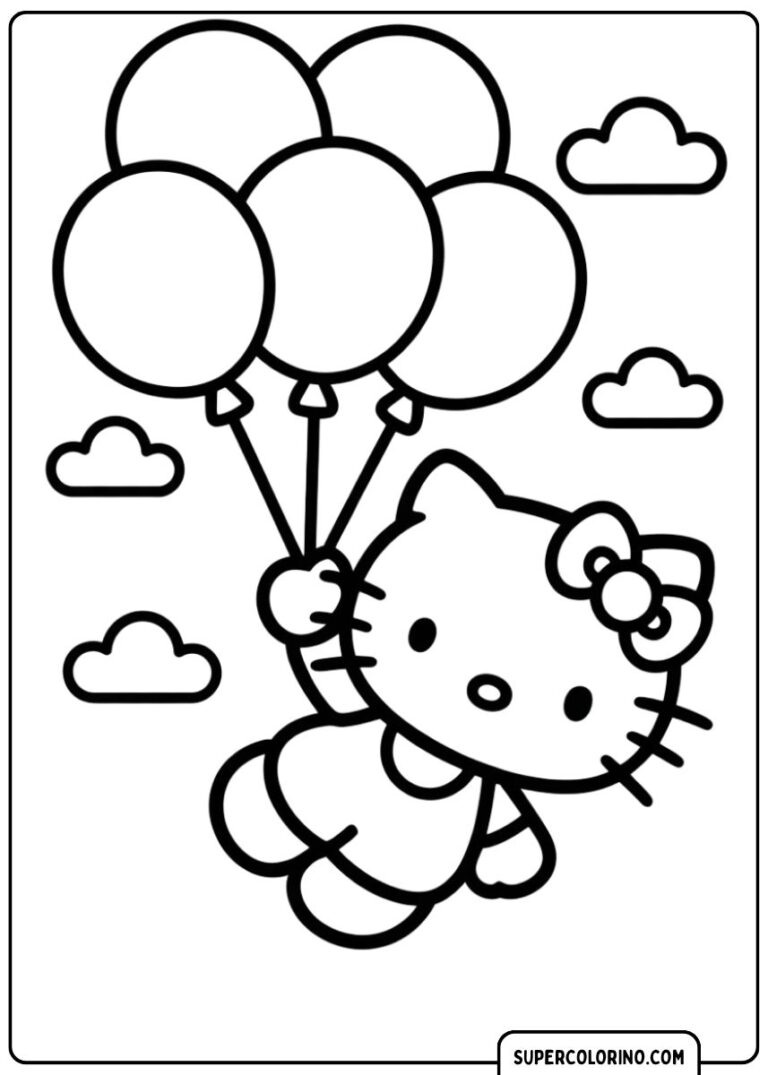 Hello Kitty da colorare: 20 disegni gratis da scaricare