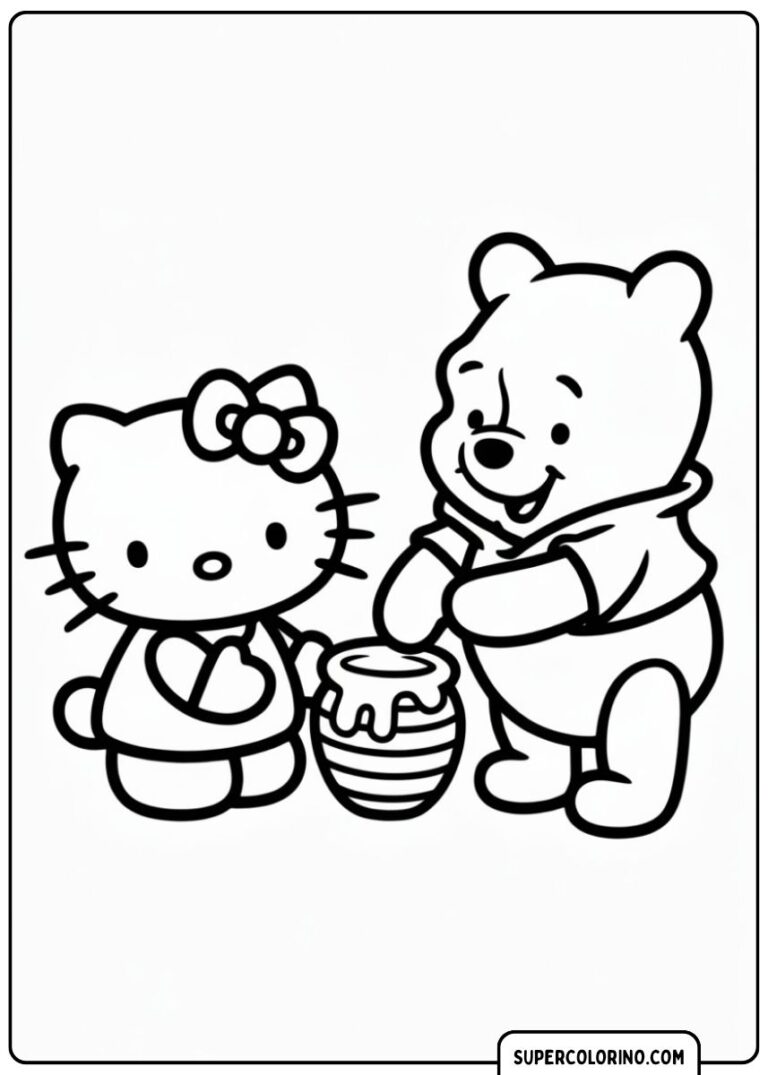 Hello Kitty da colorare: 20 disegni gratis da scaricare