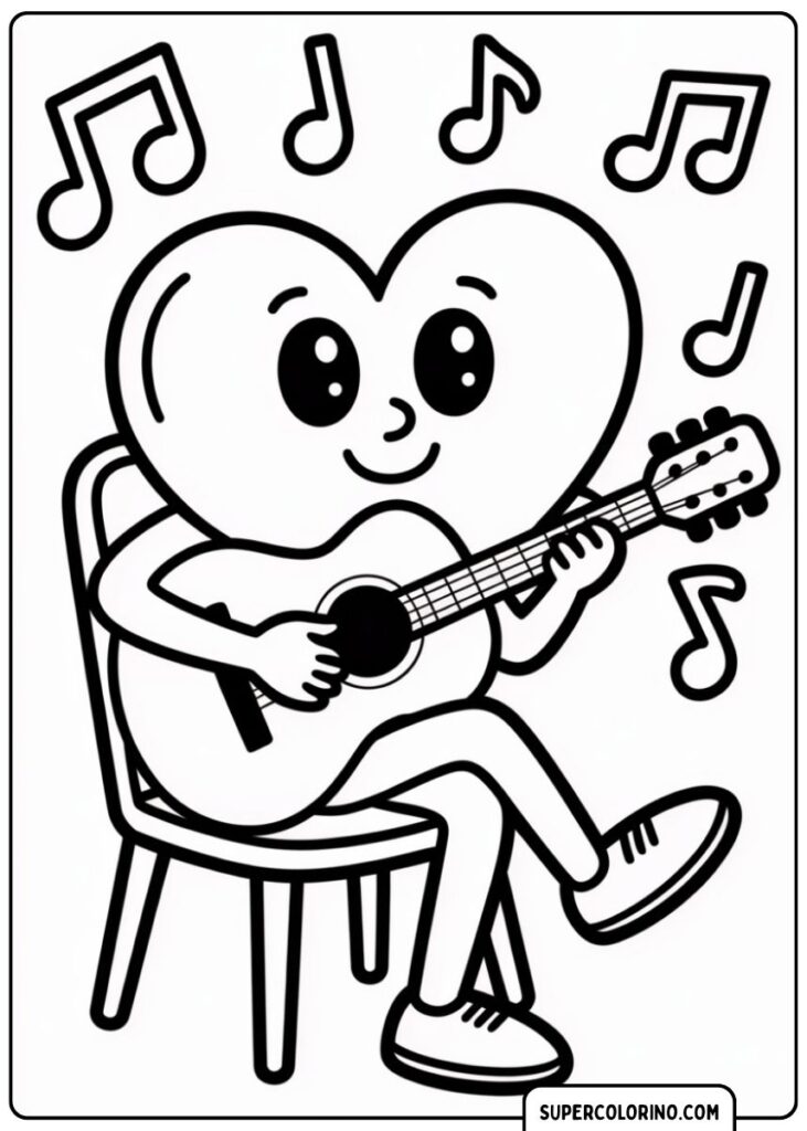 Cuore da colorare: 22 disegni gratis da scaricare