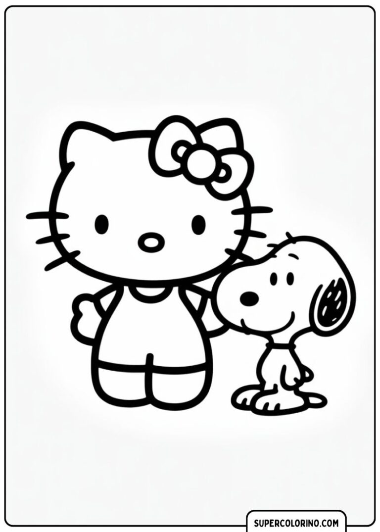 Hello Kitty da colorare: 20 disegni gratis da scaricare