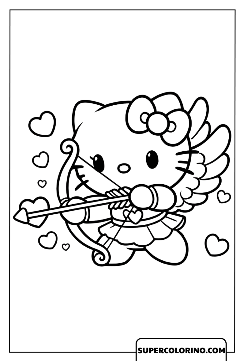 Hello Kitty da colorare: 20 disegni gratis da scaricare