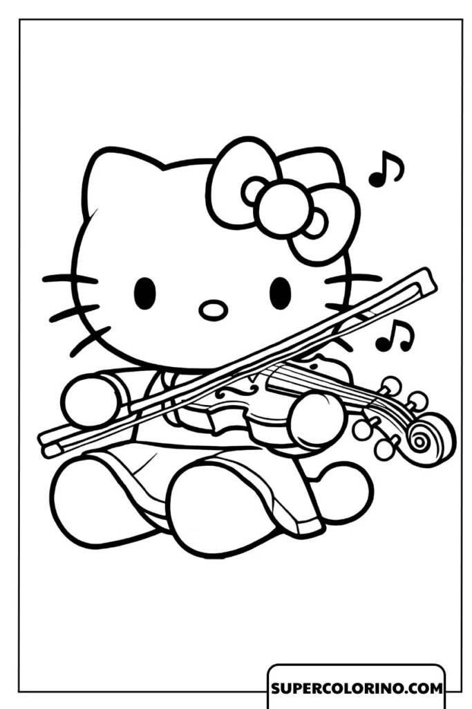 Hello Kitty da colorare: 20 disegni gratis da scaricare