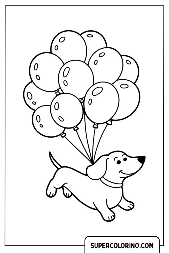 17 Cane da Colorare gratuiti da scaricare