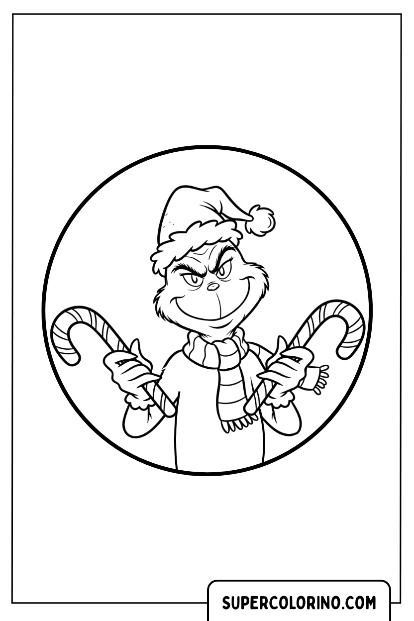 Pagine Da Colorare Del Grinch Del Dr. Seuss