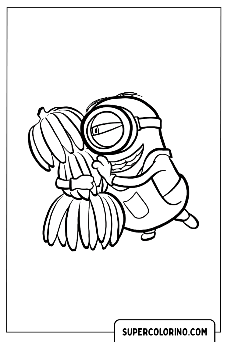 15 Minion da colorare gratuiti da scaricare