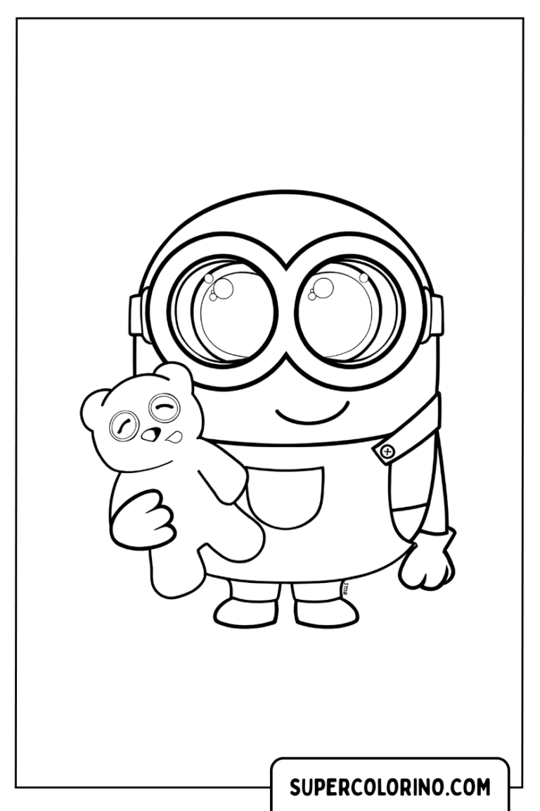 15 Minion da colorare gratuiti da scaricare