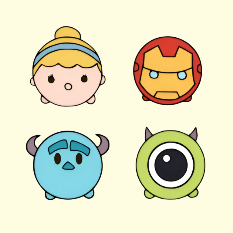 15 Disegni Kawaii da Colorare Disney gratuiti per bambini